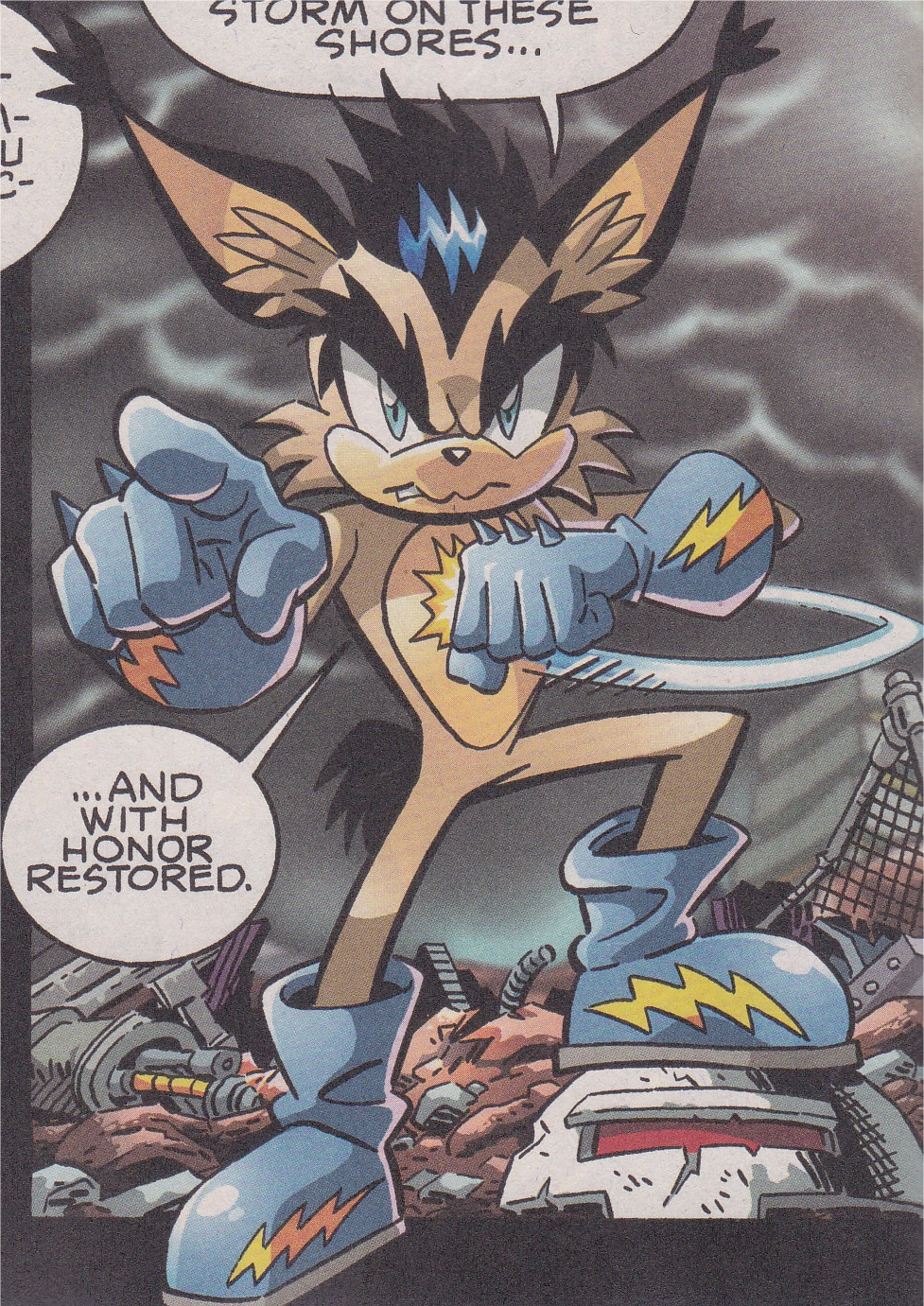 Lightning Lynx | Wiki Sonic The Hedgehog | Fandom