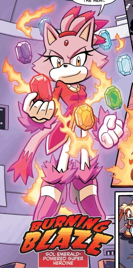 Blaze incandescente (Archie Comics) | Wiki Sonic The Hedgehog | Fandom