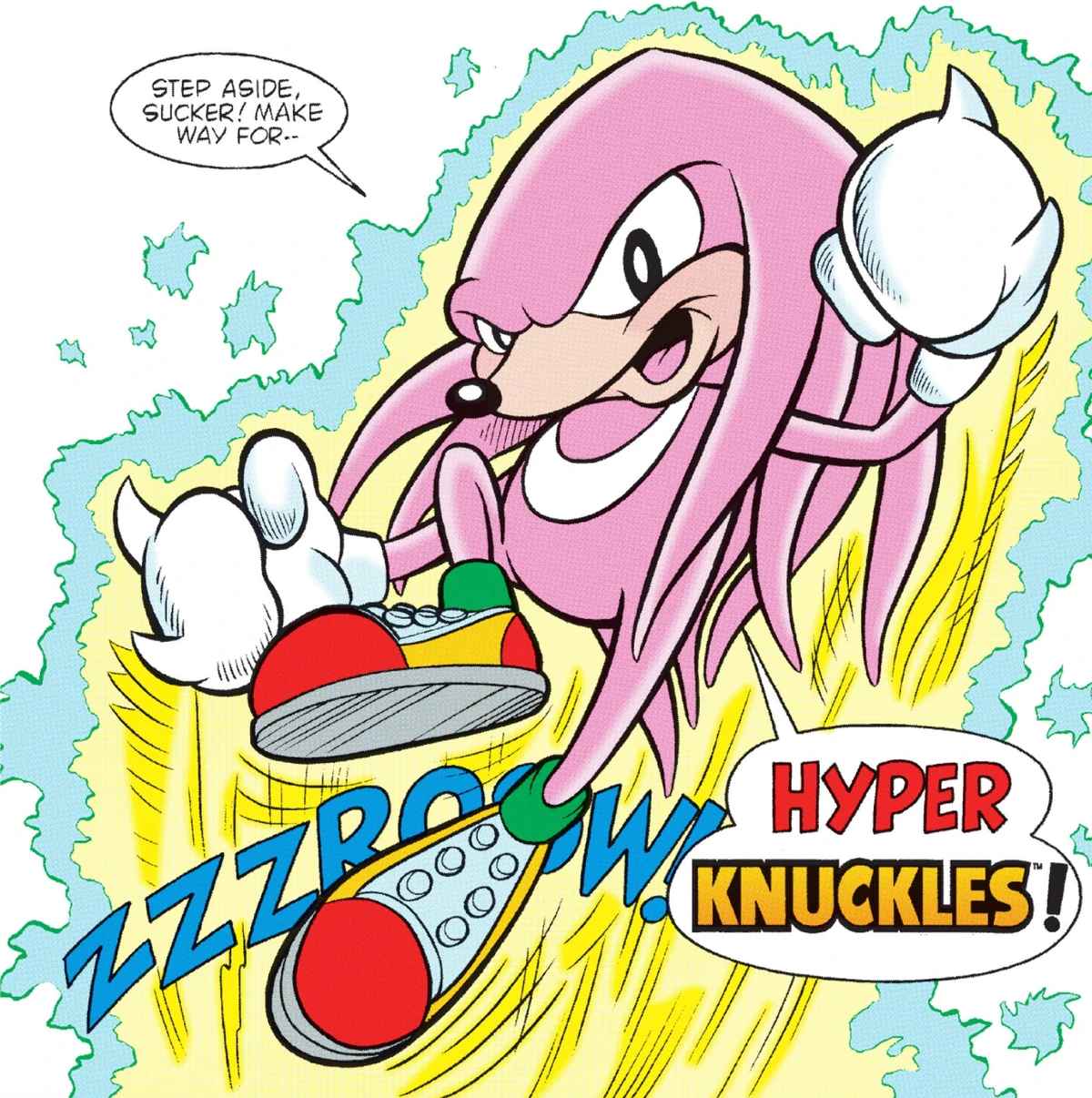 Hyper Knuckles (Archie Comics) | Wiki Sonic The Hedgehog | Fandom