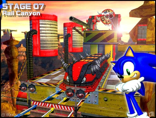 Rail Canyon | Wiki Sonic The Hedgehog | Fandom