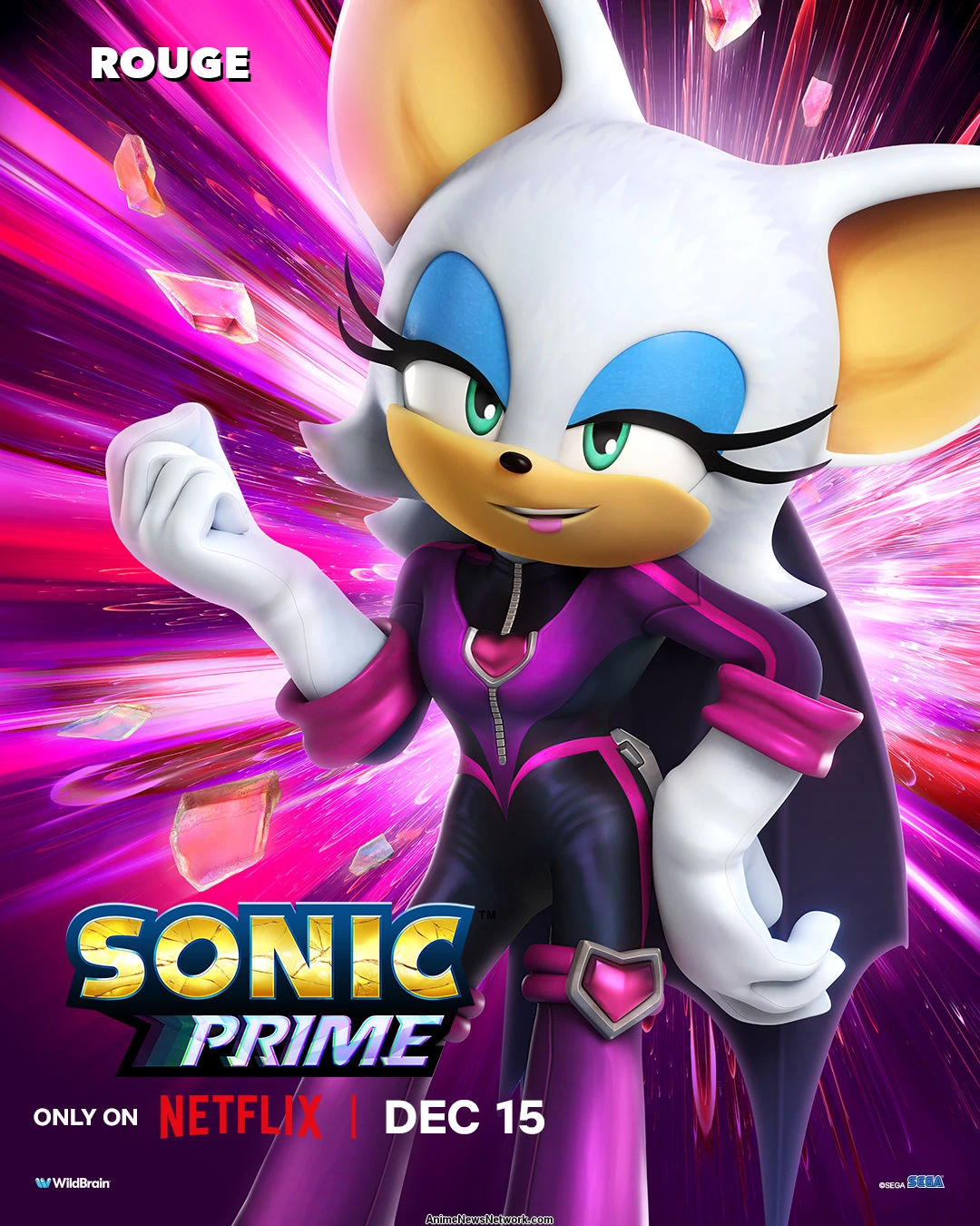 Rouge the Bat (Sonic Prime) | Wiki Sonic The Hedgehog | Fandom