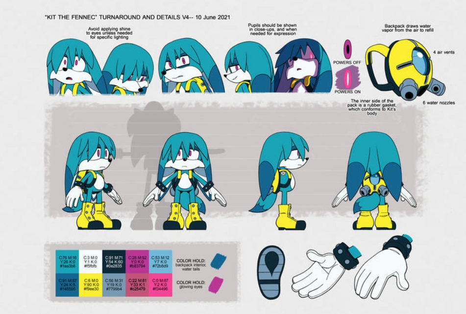 Kitsunami le Fennec/Galerie | Wiki Sonic The Hedgehog | Fandom