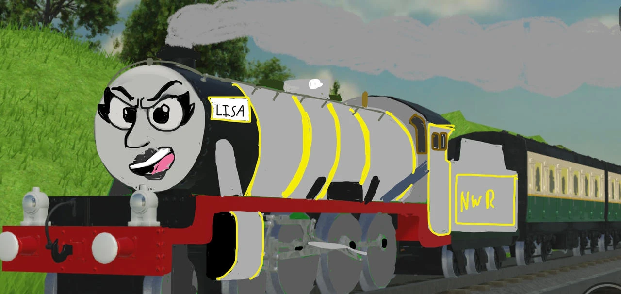 Adventure Of Henry The Green Engine And His Younger Sister Lisa The ...