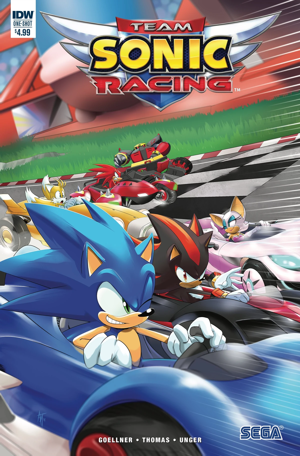 Team Sonic Racing (Comic) | Sonic Wiki | Fandom