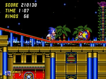 Casino Night Zone (Sonic the Hedgehog 2) | Sonic Wiki | Fandom