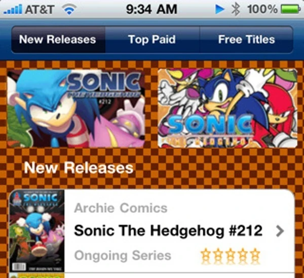 Sonic App (Archie) | Sonic Wiki | Fandom
