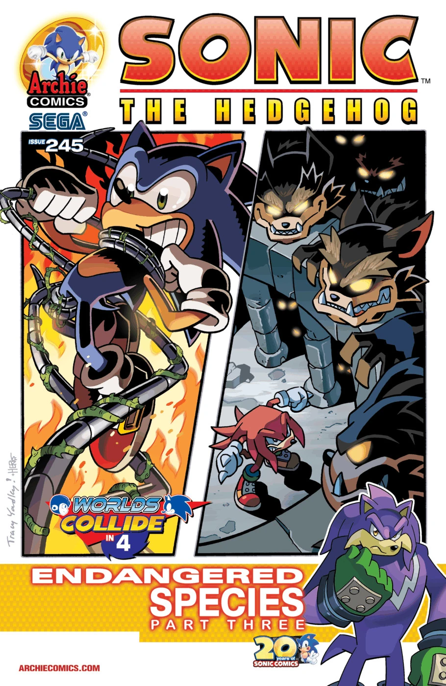 Archie Sonic the Hedgehog Ausgabe 245 | Sonic Wiki | Fandom