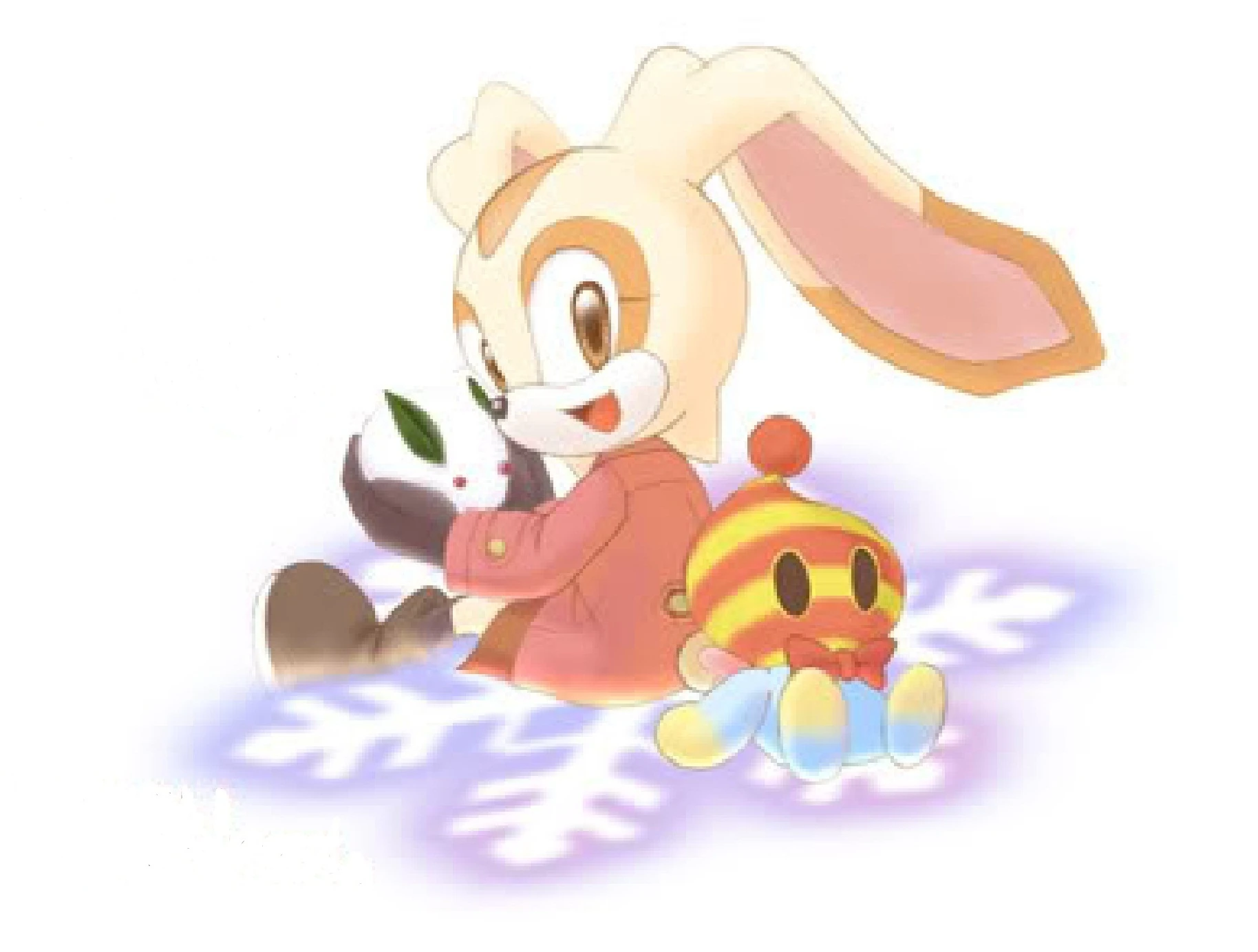 Cream The Rabbit And Cheese Sonic X