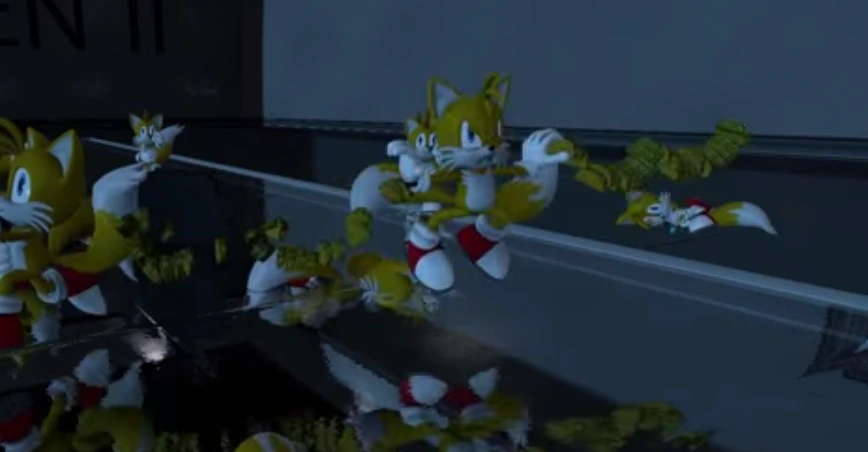 Sonic Y Tails Zombie