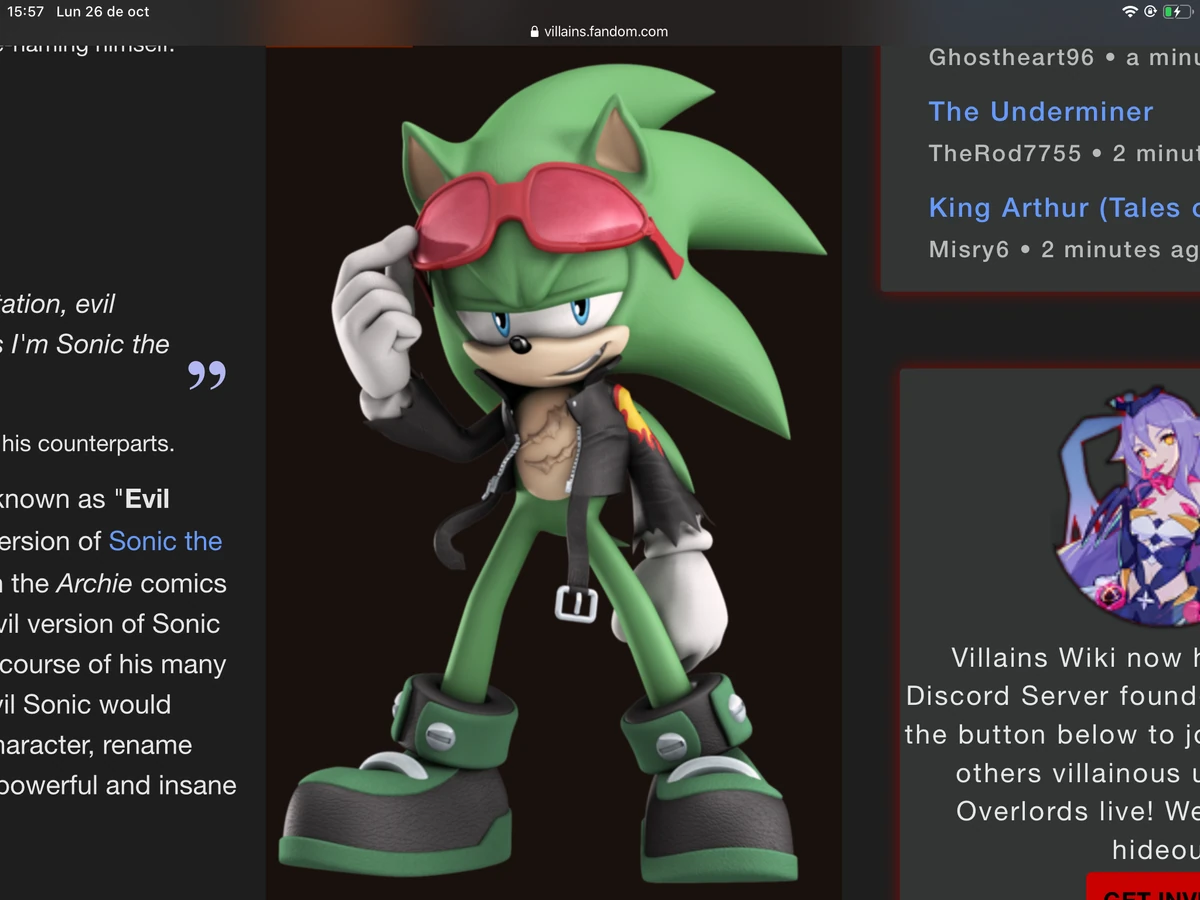 Scourge | Sonic In Zombie Wiki | Fandom