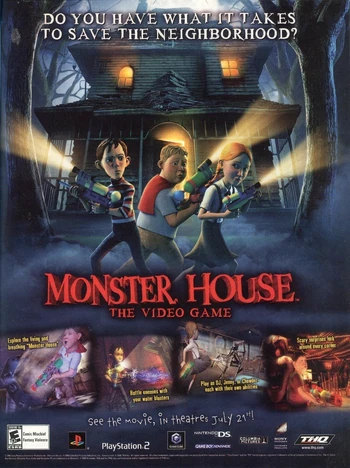 Monster House (video game) | Sony Pictures Entertaiment Wiki | Fandom