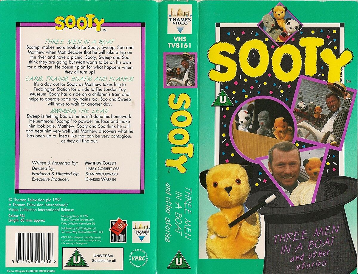 Three Men In A Boat And Other Stories Sooty Database Wiki Fandom