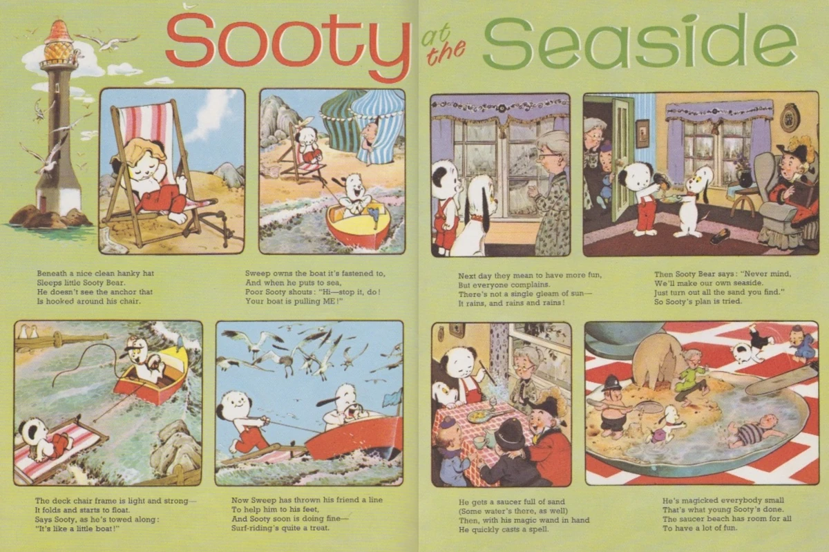 Sooty at the Seaside (1964) | Sooty Database Wiki | Fandom