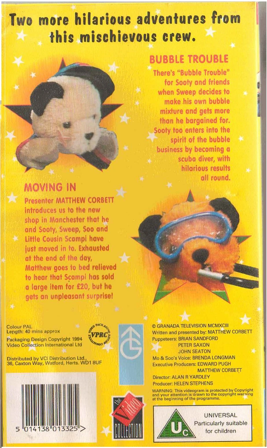 Moving In and Bubble Trouble | Sooty Database Wiki | Fandom