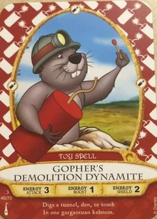 Gopher's Demolition Dynamite | Sorcerers of the Magic Kingdom Wiki | Fandom