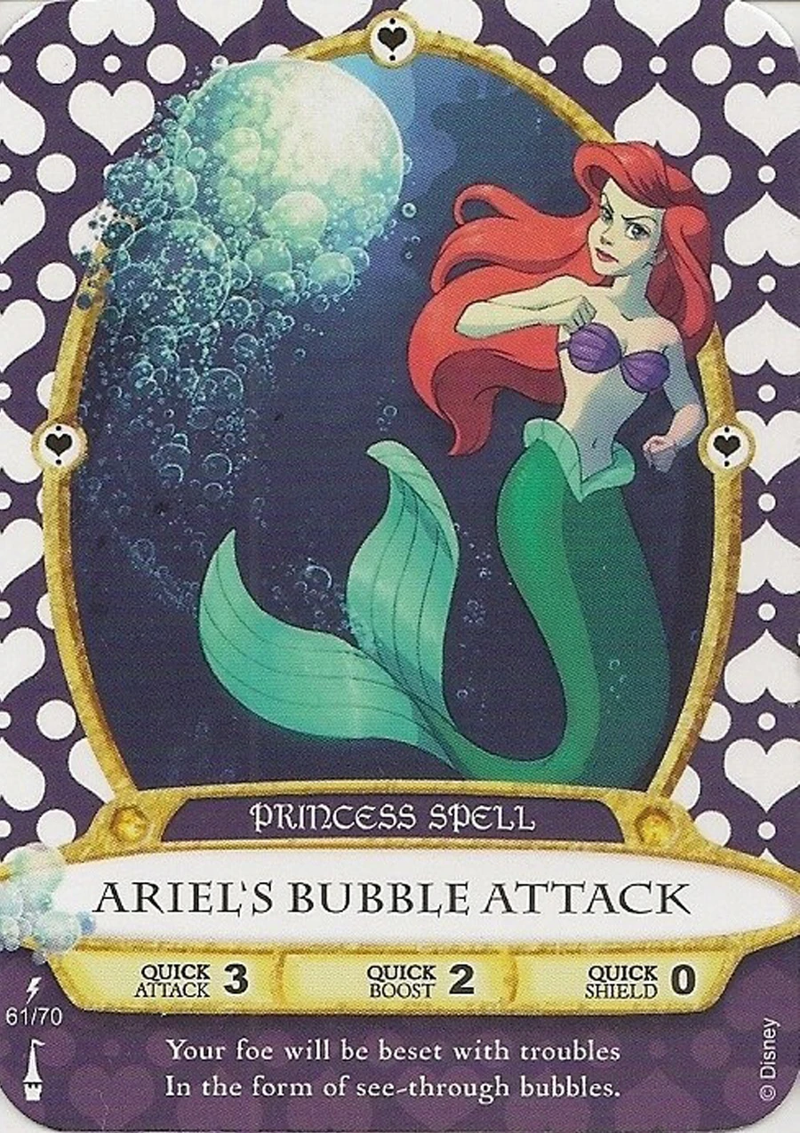 Ariel’s Bubble Attack | Sorcerers of the Magic Kingdom Wiki | Fandom