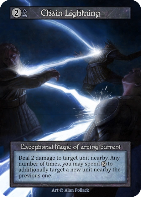 Chain Lightning | Sorcery: Contested Realm Wiki | Fandom