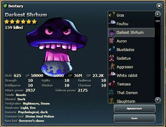 Darkest Shrhum | Sorcery Quest Wiki | Fandom