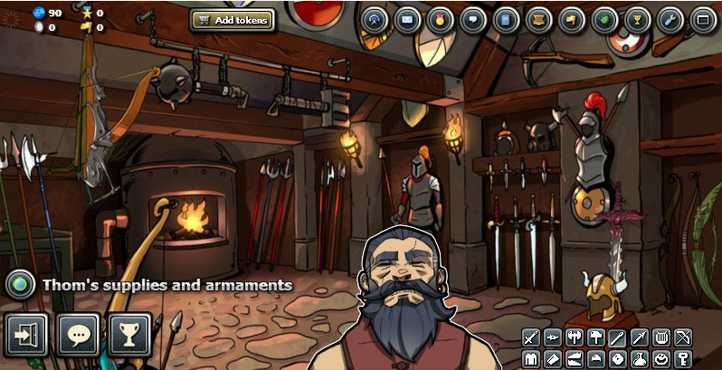 Thom's Supplies and Armaments | Sorcery Quest Wiki | Fandom