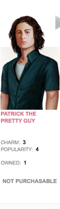 Patrick the Pretty Guy | Sorority Life Wiki | Fandom