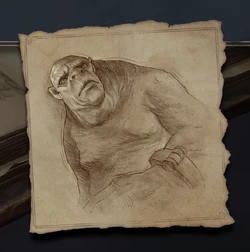 how to draw a mountain troll