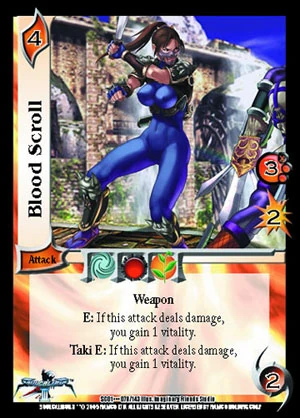 Blood Scroll | Soulcalibur Wiki | Fandom