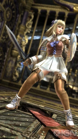 Soul Calibur Pyrrha Omega Hot