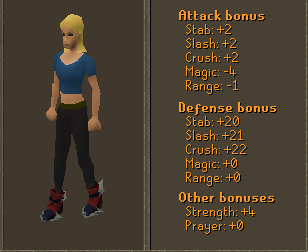 Steadfast boots | Soulplayrsps Wiki | Fandom