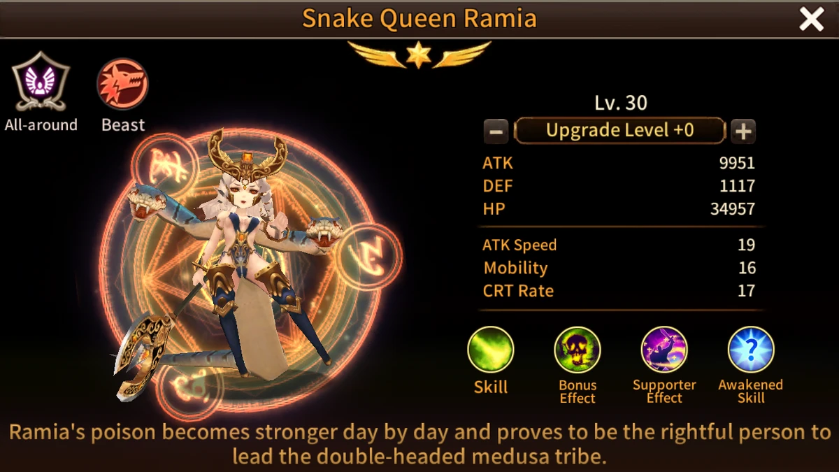 Snake Queen Ramia | Soulseeker Wiki | Fandom