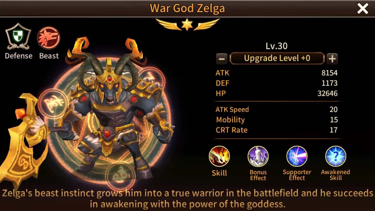 War God Zelga | Soulseeker Wiki | Fandom