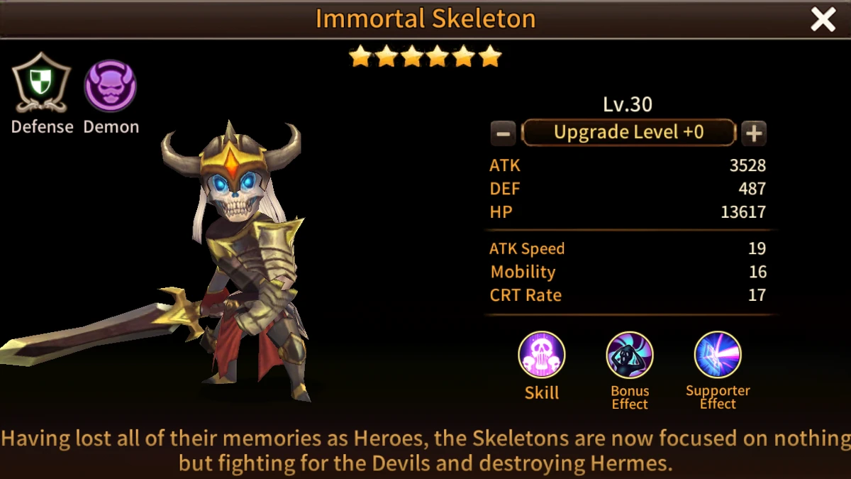 Immortal Skeleton | Soulseeker Wiki | Fandom