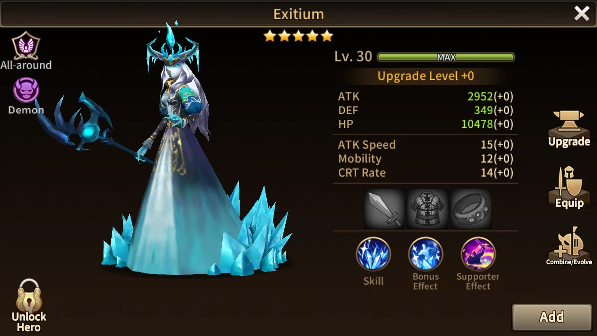 Exitium (5 Star) | Soulseeker Wiki | Fandom