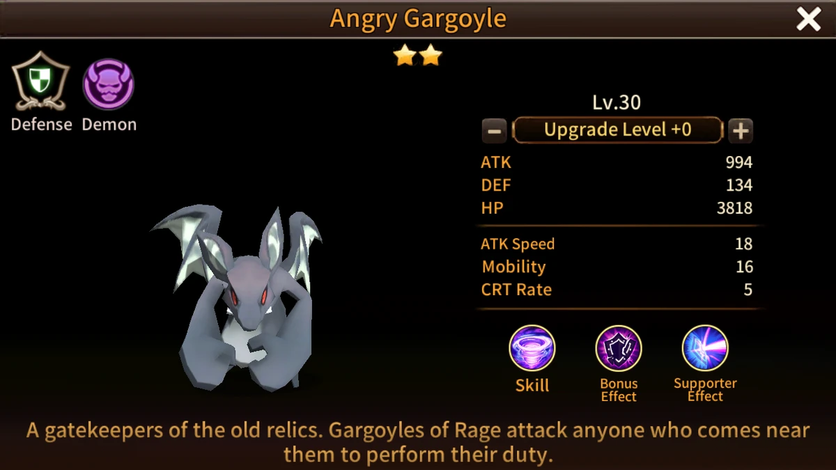 Angry Gargoyle | Soulseeker Wiki | Fandom