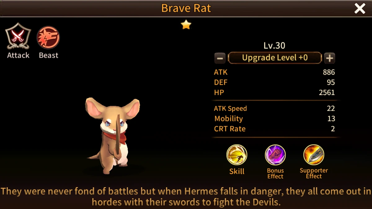 Brave Rat | Soulseeker Wiki | Fandom