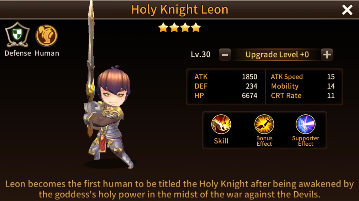 Holy Knight Leon | Soulseeker Wiki | Fandom