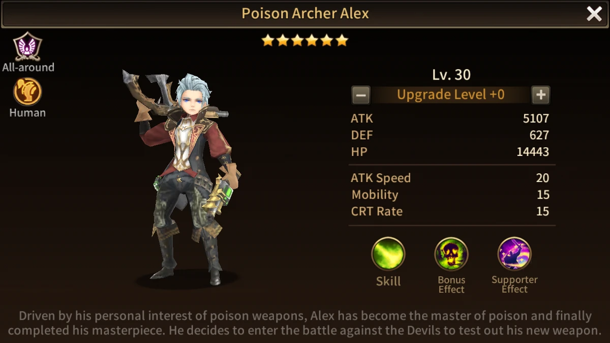 Poison Archer Alex | Soulseeker Wiki | Fandom