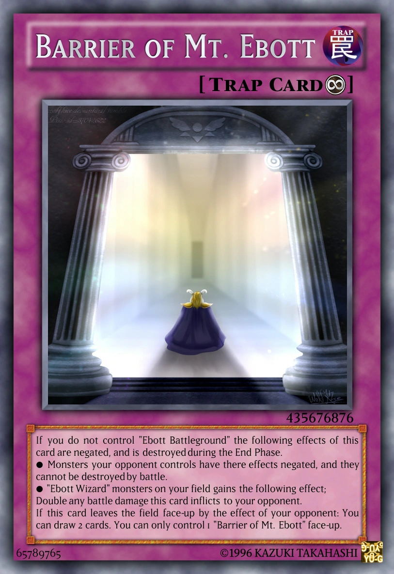 Barrier of Mt. Ebott (card) | SOUL Monsters Wiki | Fandom