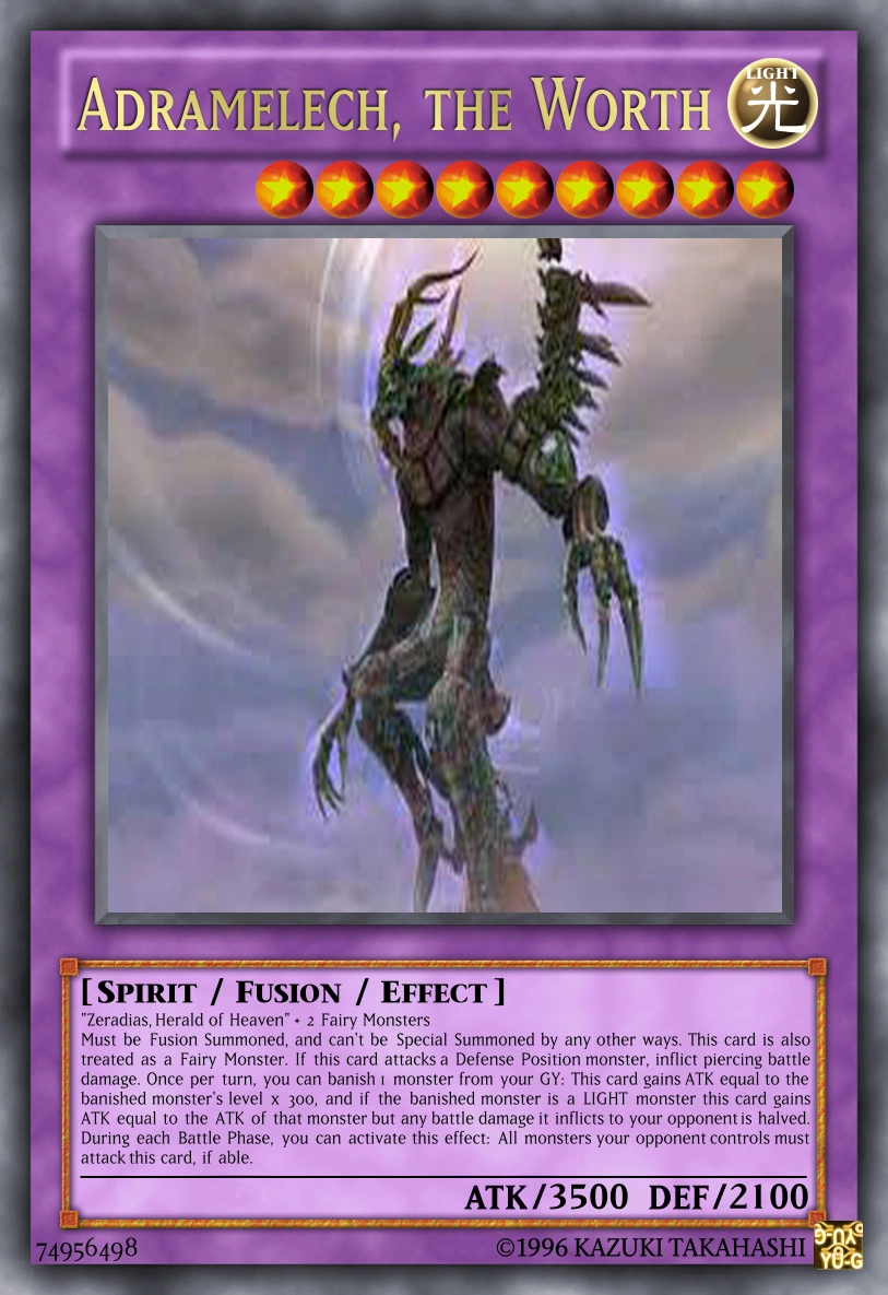 Adramelech, the Worth | SOUL Monsters Wiki | Fandom