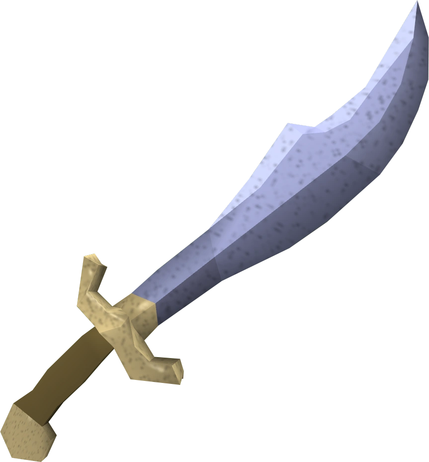 Mithril scimitar | Soulsplit Wiki | Fandom