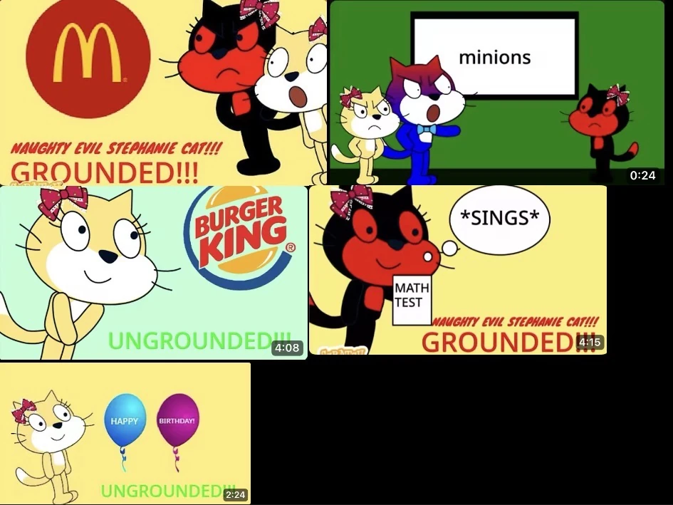 Stephanie Cat Videos | Sound effects fanon Wiki | Fandom