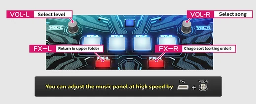 Exceed Gear Menu Navigation | Sound Voltex Wiki | Fandom