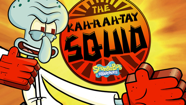 SpongeBob SquarePants: The Kah-Rah-Tay Squid | Soundeffects Wiki | Fandom