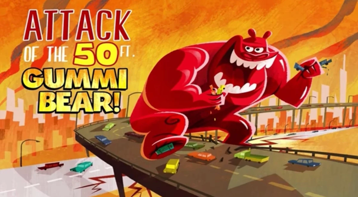 Attack of the 50 Ft. Gummi Bear! (2014) | Soundeffects Wiki | Fandom