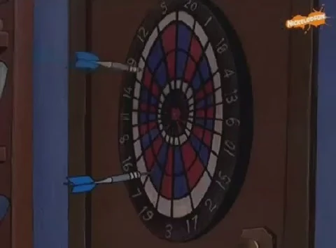 WB CARTOON, HIT - ARROW IMPACT INTO TREE, ARCHERY, SPORTS ...