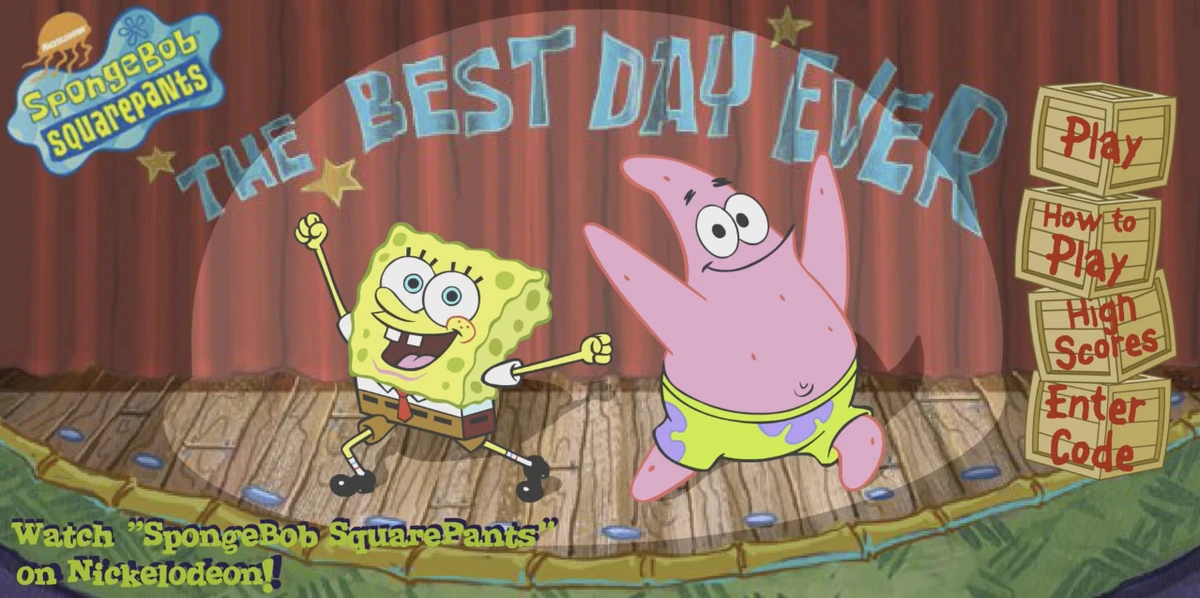 SpongeBob SquarePants: The Best Day Ever (Online Games) | Soundeffects ...