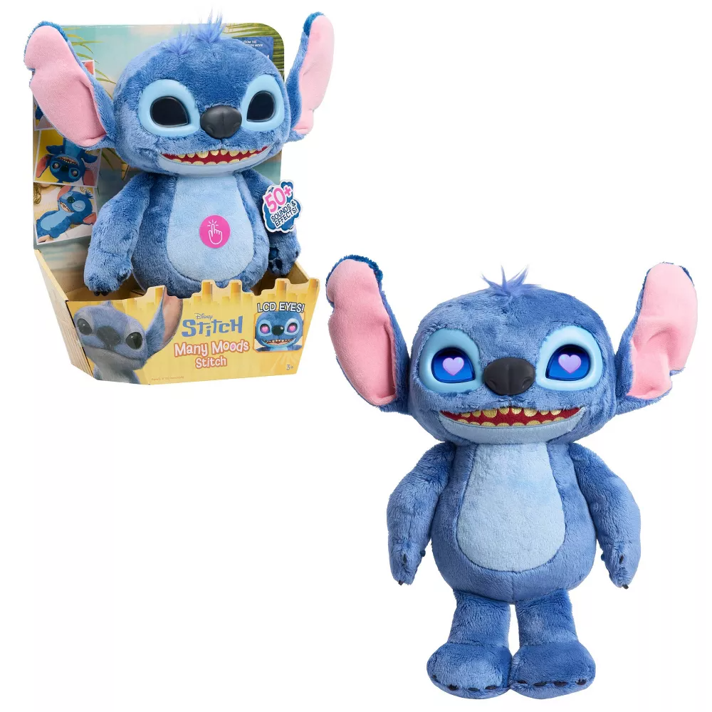 Lilo & Stitch (2025): Many Moods Stitch Talking Plush | Soundeffects ...