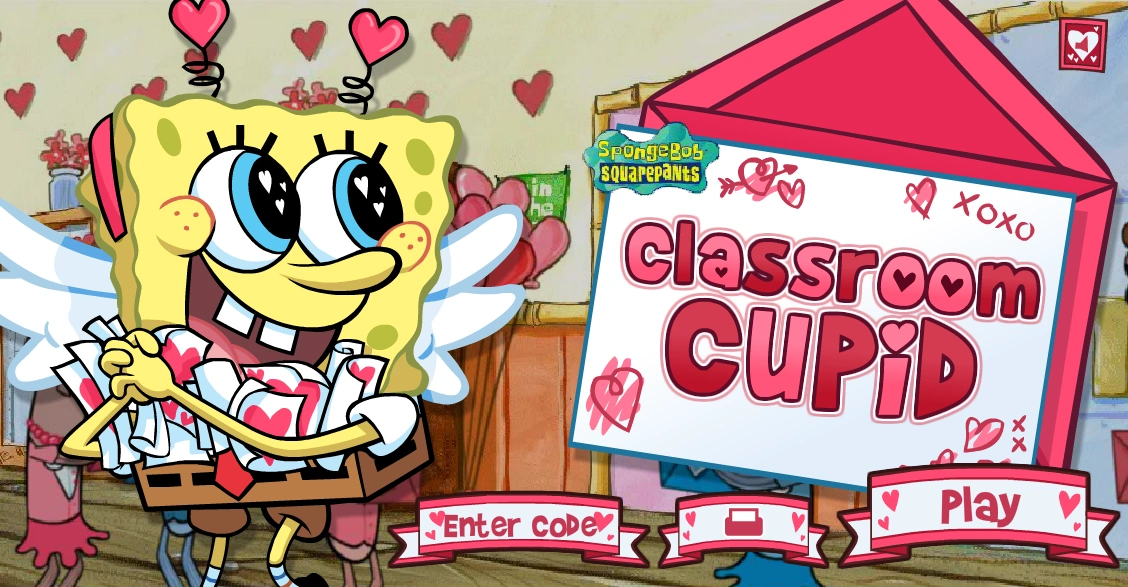 SpongeBob SquarePants: Classroom Cupid (Online Game) | Soundeffects ...