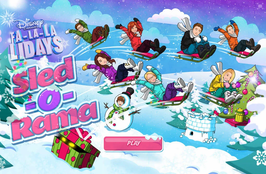 Disney Channel Fa-La-La Lidays: Sled-o-Rama | Soundeffects Wiki | Fandom