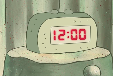 Led Alarm Clock Spongebob