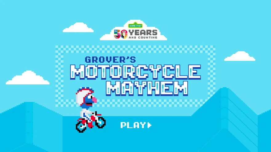 Sesame Street: Grover's Motorcycle Mayhem (Online Games) | Soundeffects ...